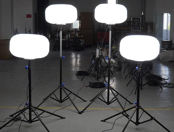 The Basic Design of Balloon Light Towers